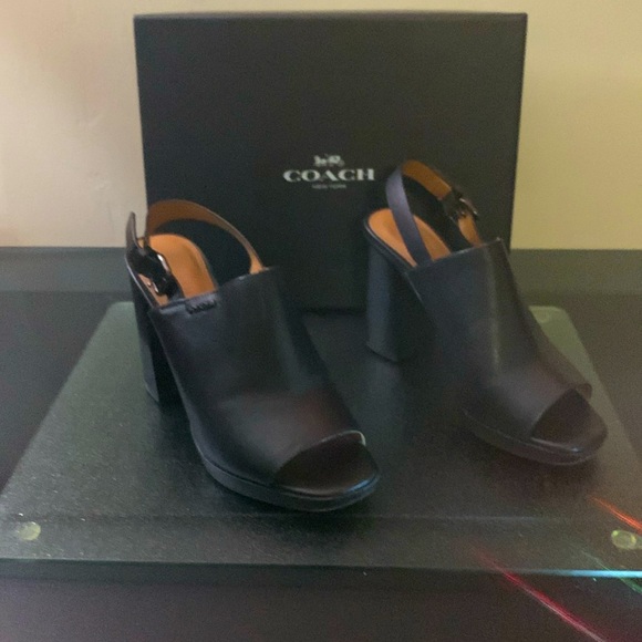 Coach | Shoes | Coach 65 Leather Mule | Poshmark